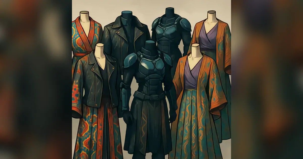 Random Clothing Generator: outfits for every character