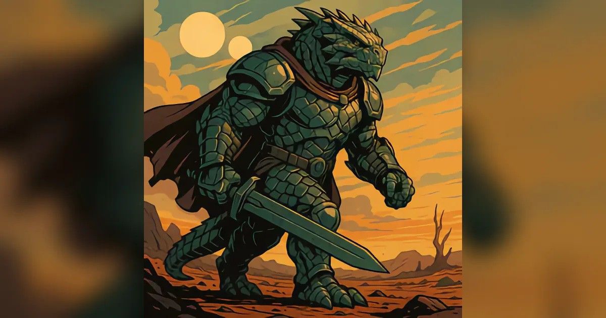 Vesk Name Generator (Starfinder) - Reptile Warrior Names